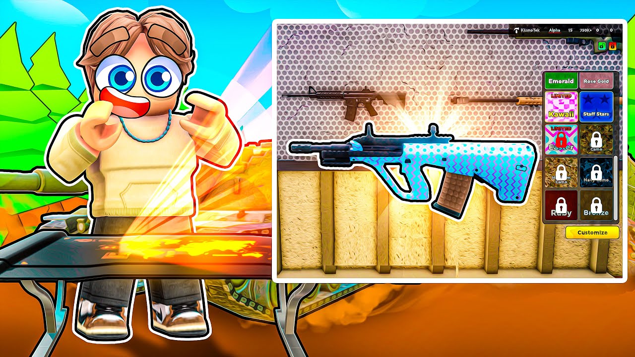 THE NEW GUN CUSTOMIZATION UPDATE IS HERE! - YouTube