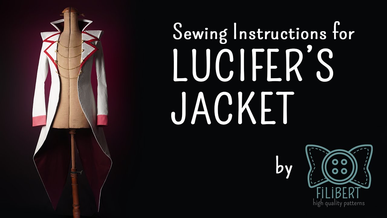 | LUCIFER COSPLAY TUTORIAL | Jacket assembly + PATTERN LINK - YouTube