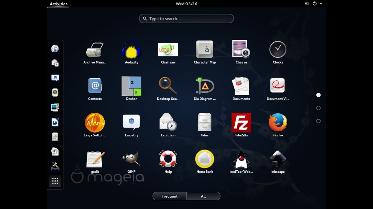 Mageia 5 Alpha 2 x86_64. Installation. GNOME desktop. - YouTube