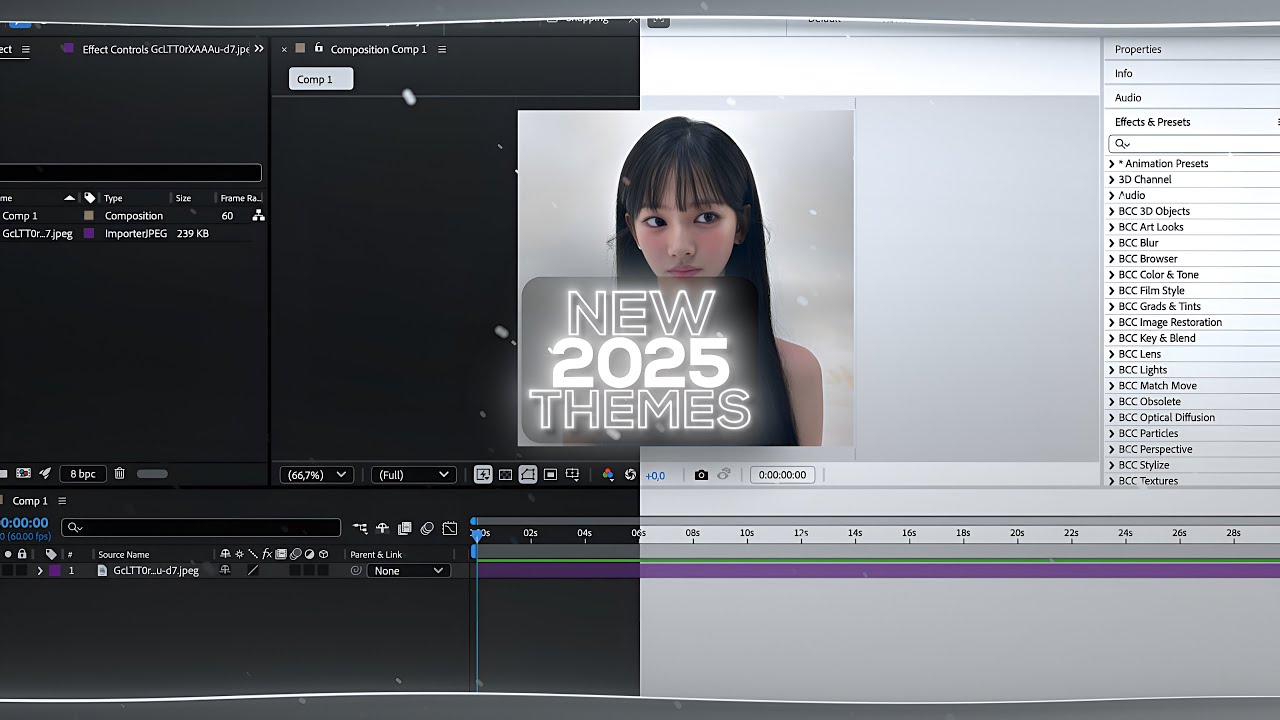 NEW CC 2025 THEMES | after effects - YouTube