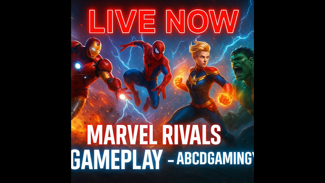 LIVE NOW 🔴 Marvel Rivals Gameplay | High-Action 5v5 Superhero Battles ...