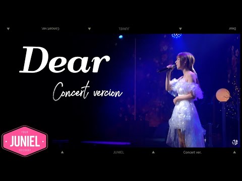 'Dear.' Live clip | 주니엘 Juniel - YouTube