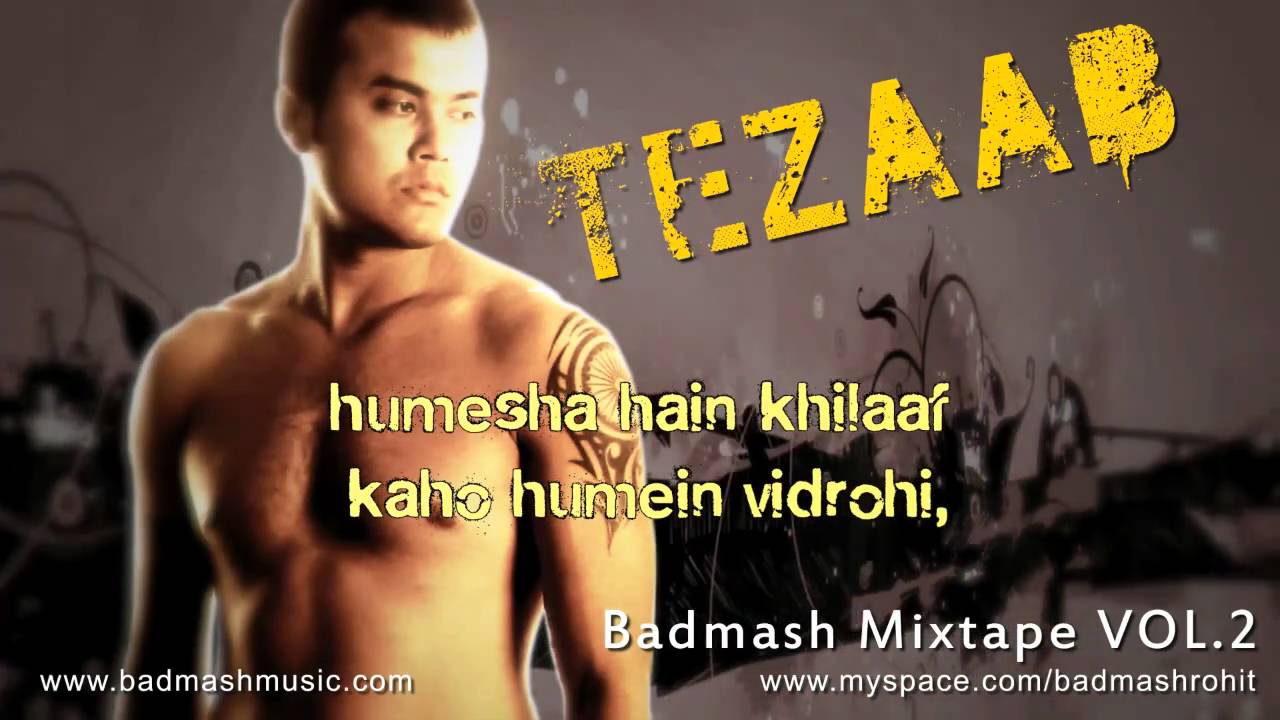 Badmash | Hindi Rap Guru | Tezaab #HipHopRock #HipRock (2009) - YouTube