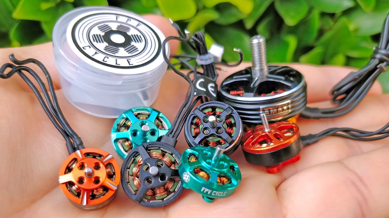 Light load 3" motors - Toothpick motors - Amax ET1303 - YouTube