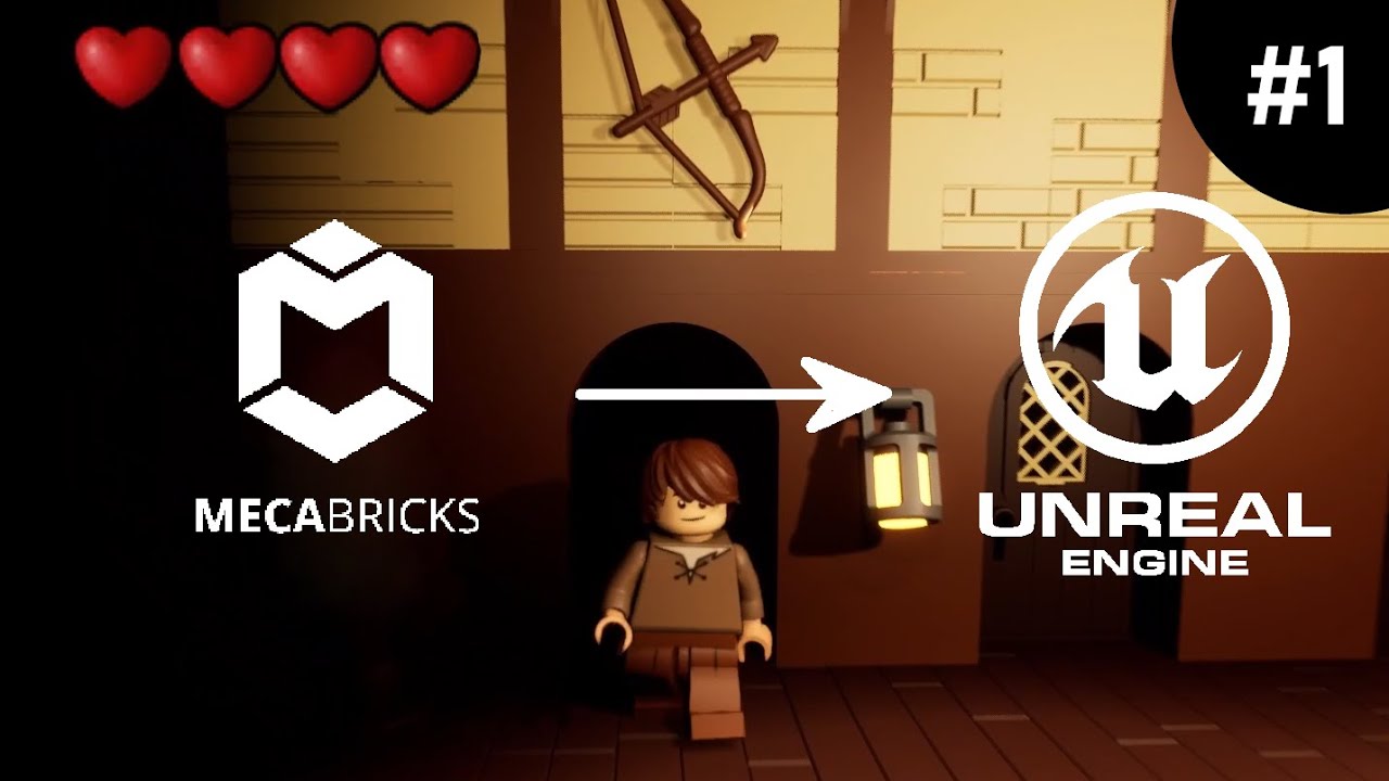Making The Character - #1 Meca Bricks To Unreal Engine 5 (⇩ Free Links ...