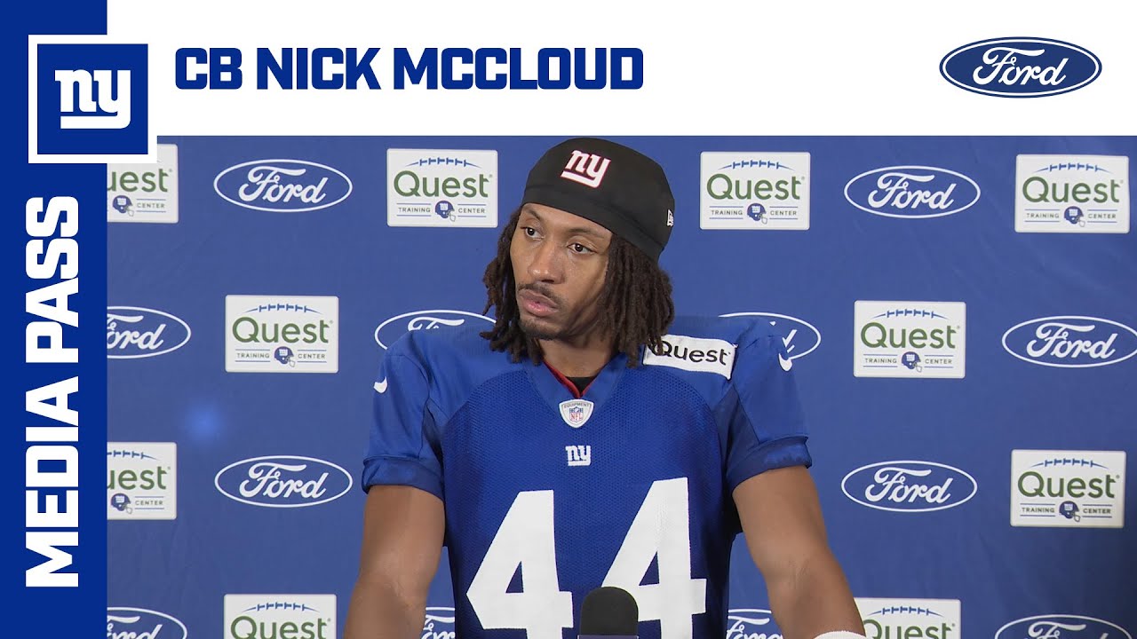 Nick McCloud on Playing to Prove Himself | New York Giants - YouTube