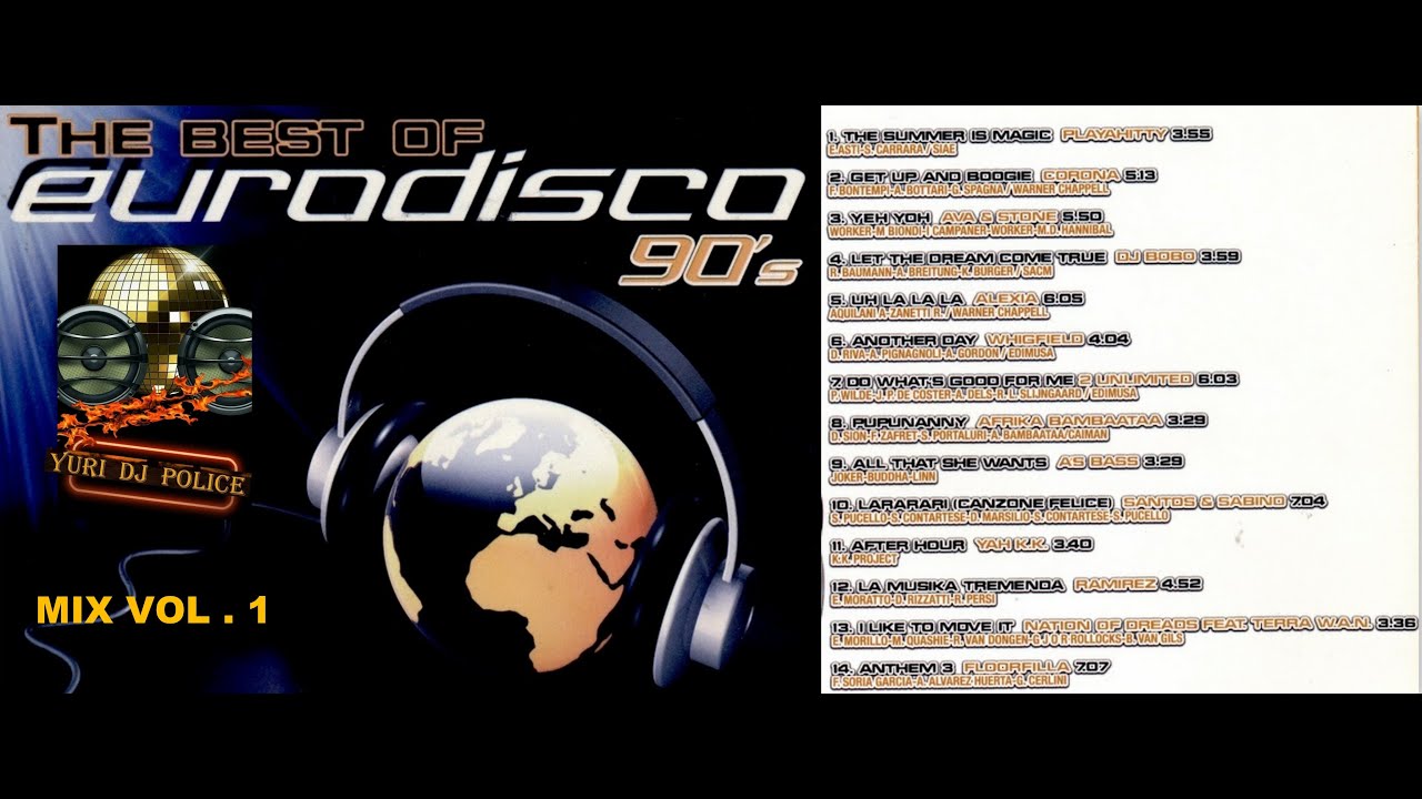 EURODISCO VOL 1 - YouTube