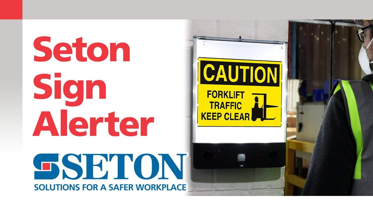 Seton Safety Sign Alerter | Seton Video - YouTube