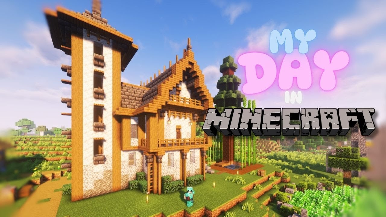 Base is Almost Done Minecraft Live Day 5 || Minecraft survival || Come join the live stream ...