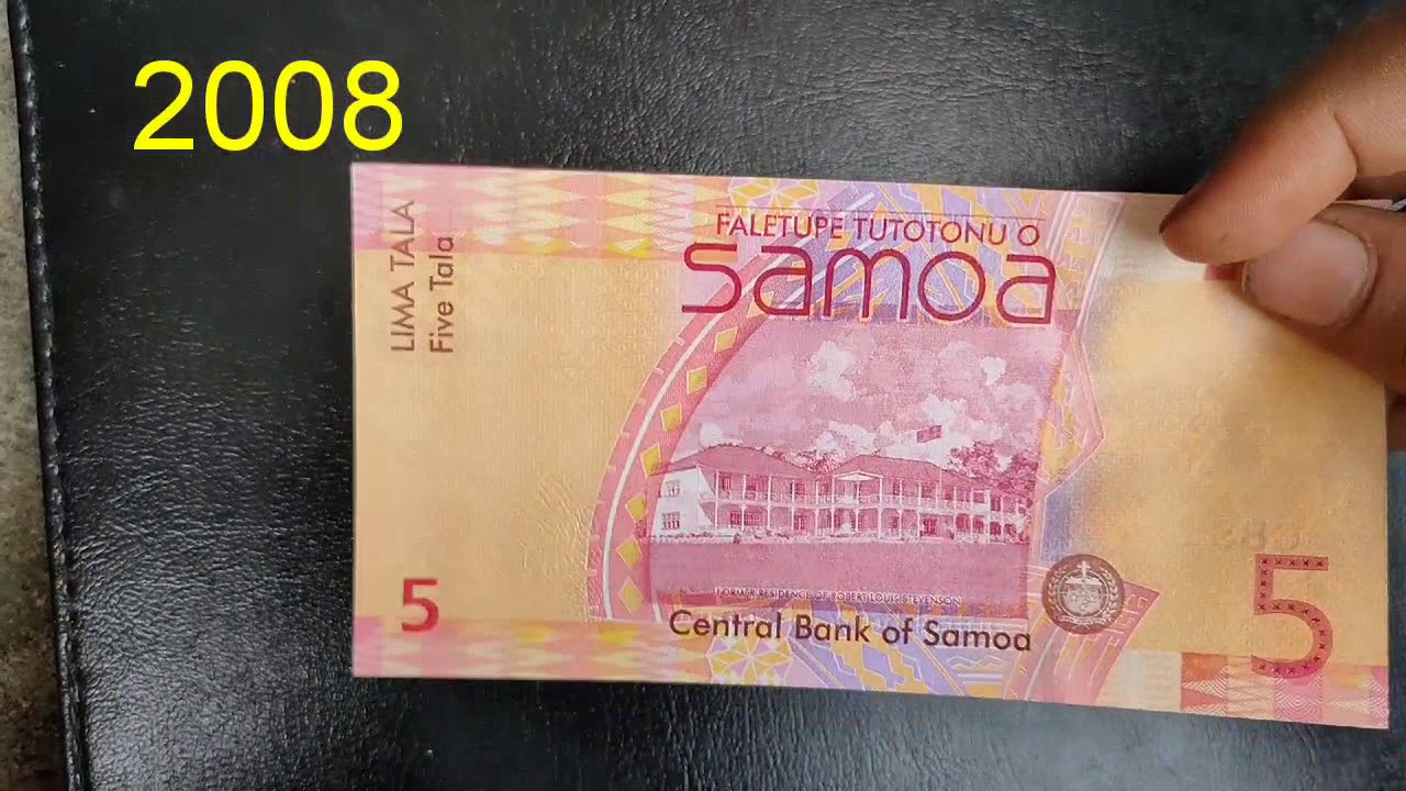 Samoa Currency || Samoan Tala || Beautiful currency note of Oceania ...