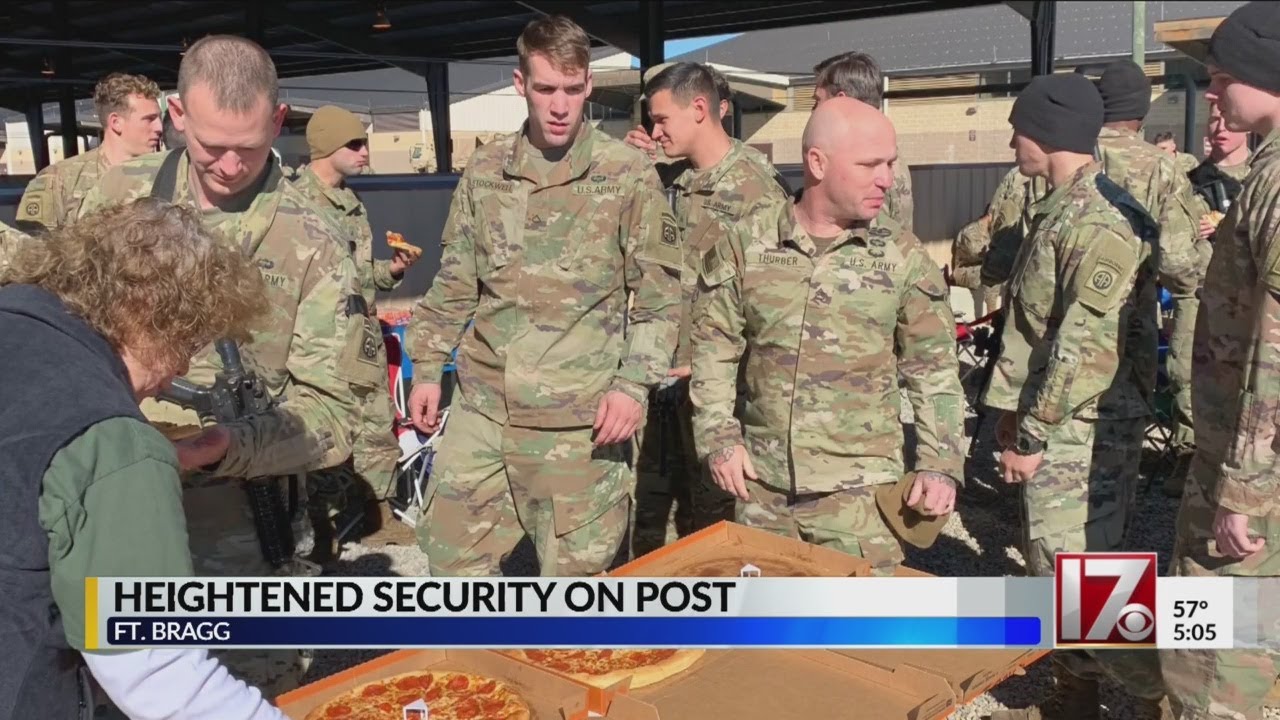 Heightened security on Ft. Bragg post amid tensions in Middle East ...
