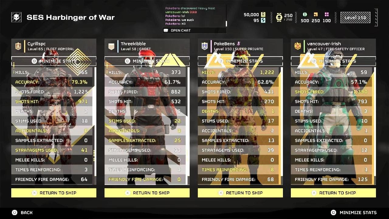 Helldivers 2 | 1222 kills S tier bug loadout (coop gameplay no ...