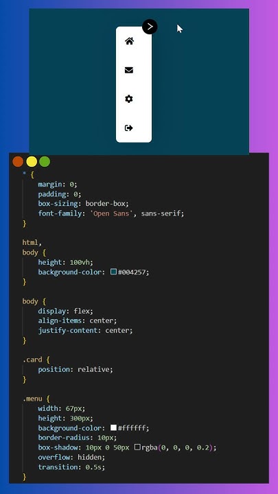 Vertical Navigation Bar Using HTML CSS #html - YouTube