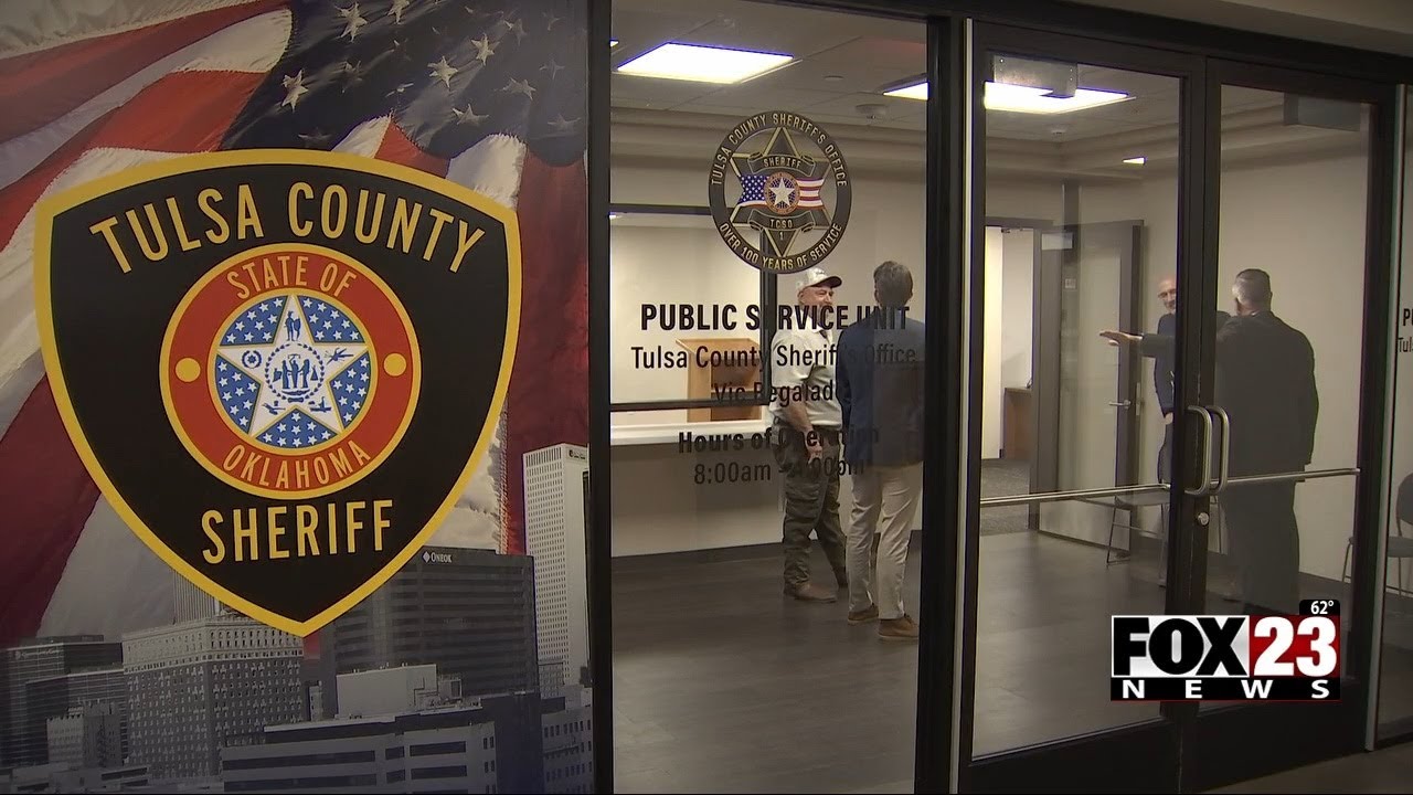 Video: Tulsa County Sheriff's Office unveils new Public Services Unit ...