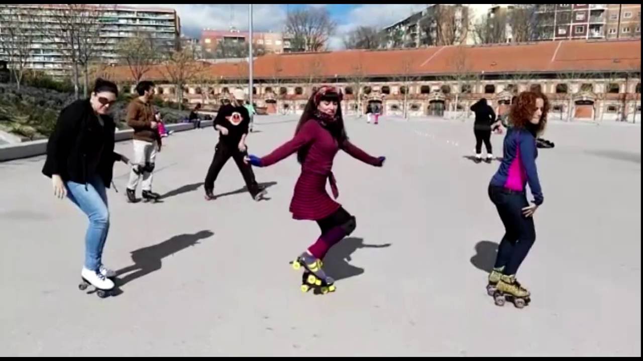 Roller dance en Madrid Río - YouTube