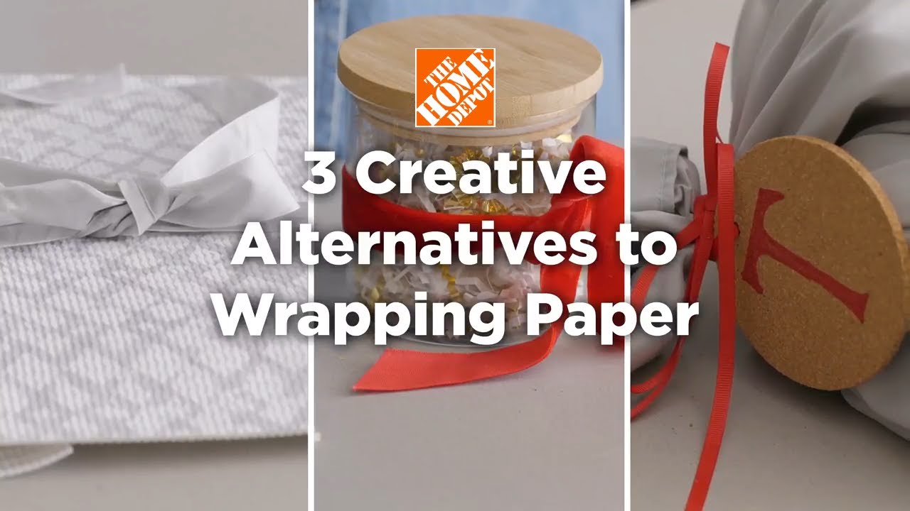 3 Creative Alternatives to Wrapping Gifts | The Home Depot with @food52 ...