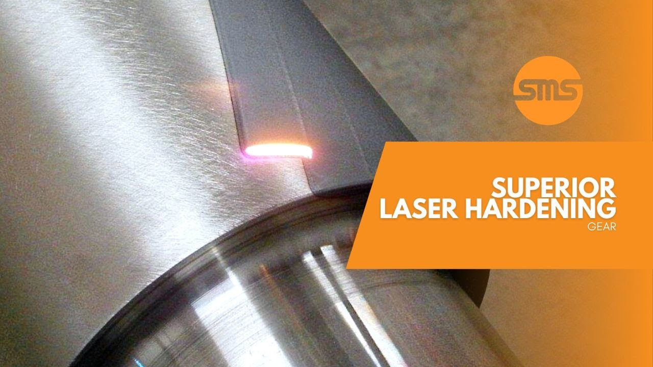 ALOhard Laser hardening of a gear | Specialist Machinery Sales - YouTube