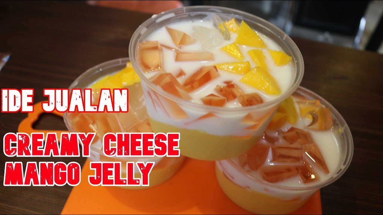 🔴 Creamy Cheese Mango Jelly | Ide Jualan Minuman Kekinian - YouTube