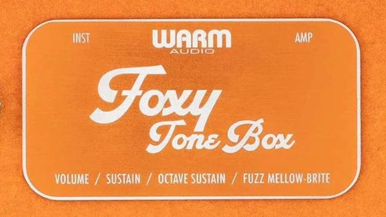 Warm Audio Foxy Tone Box Fuzz - YouTube