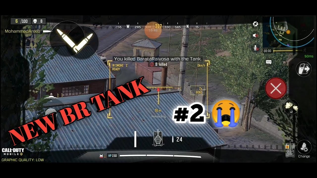 COD Mobile tricks: #2 in new BR. Amazing Tank driving - YouTube