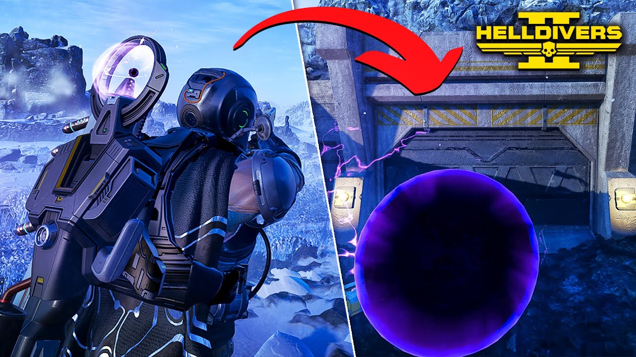 Warp Pack Can Trap You in Textures - And Open the Bunker Solo in Helldivers 2 - YouTube