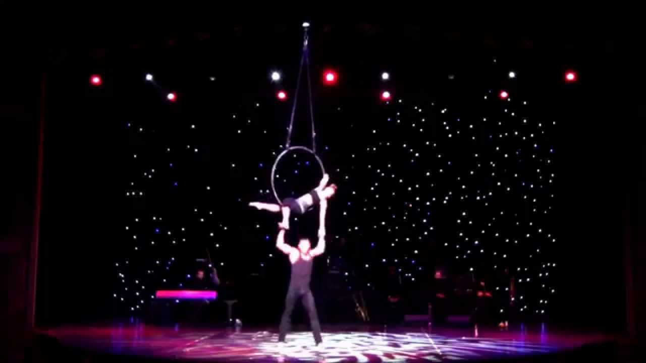 Aerial Hoop Duo - YouTube