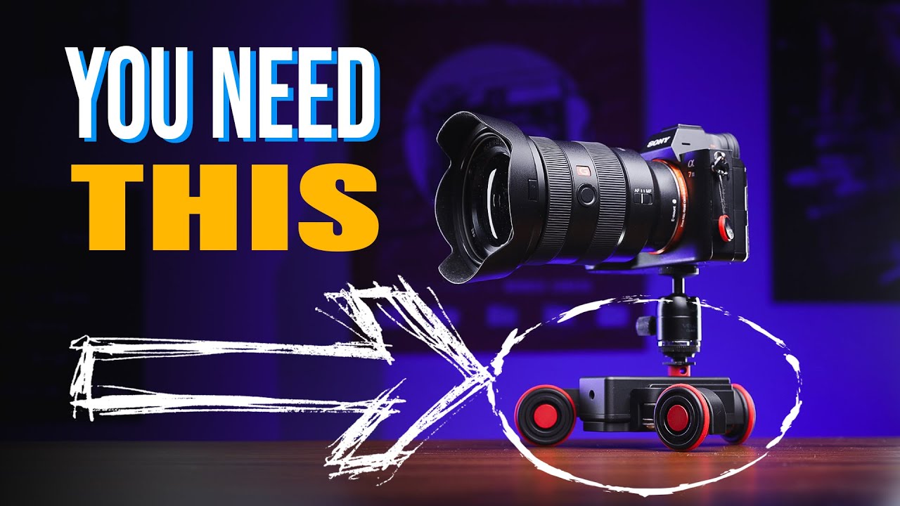 So AWESOME! All Videographers Need This! Best Portable Motorized Slider ...