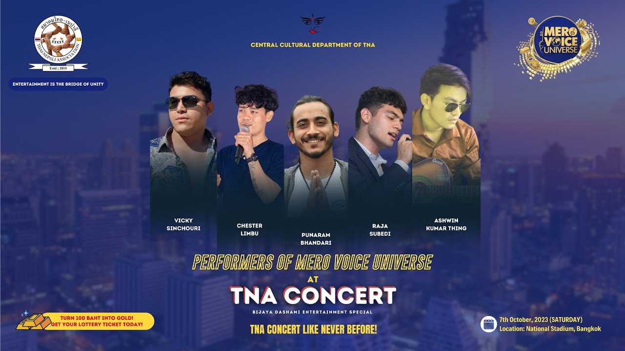 Mero Voice Universe – TNA Concert, Thailand & Myanmar Episode 2 of 5 ...