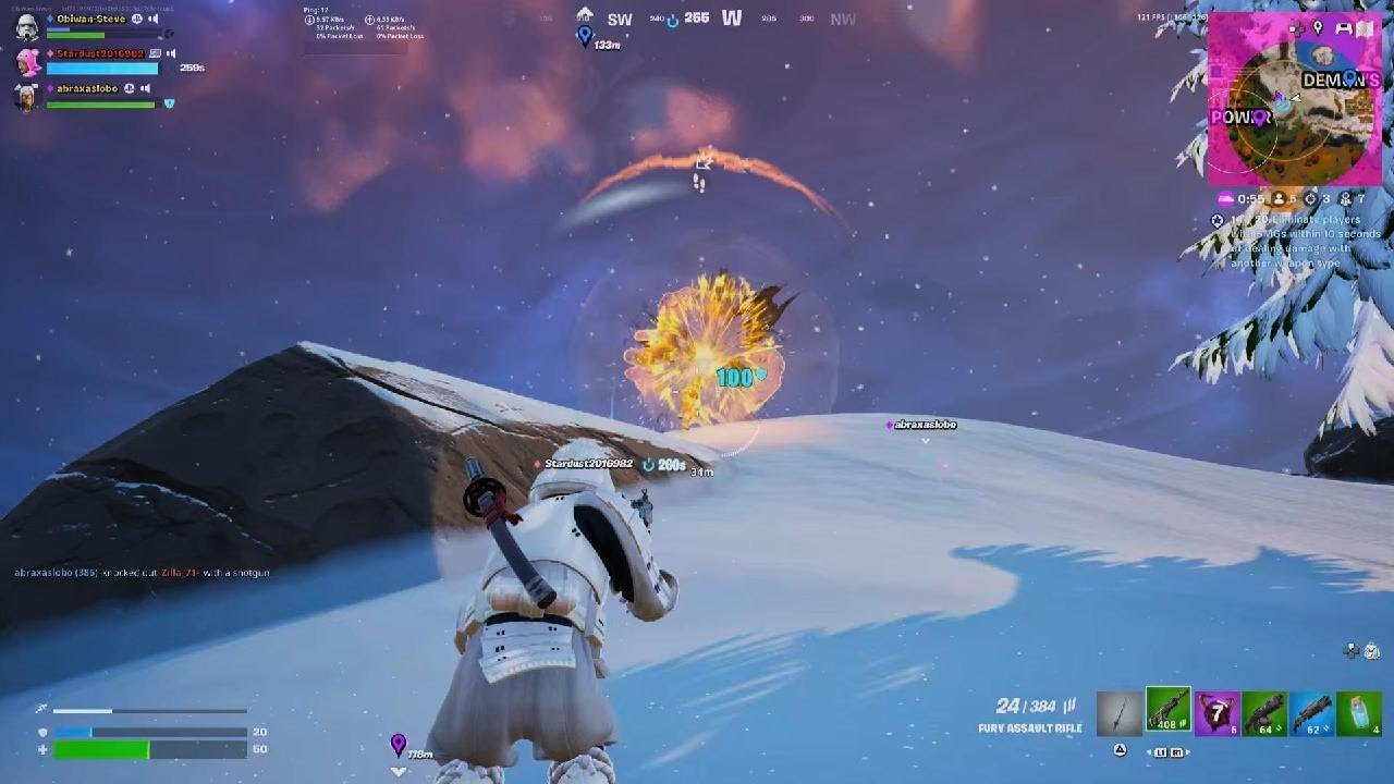 Fortnite C6S1 Whiffy Wharf to Demon's Dojo - YouTube