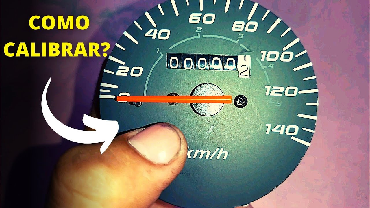 Velocímetro de moto não marca direito? O que fazer como CALIBRAR para ...