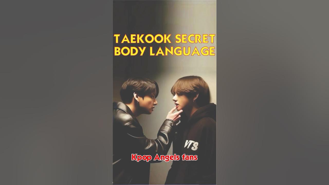 Taekook secret body language💜🐰🐻💜- V and Jungkook secret moments- Taekook shorts new videos 2024 ...