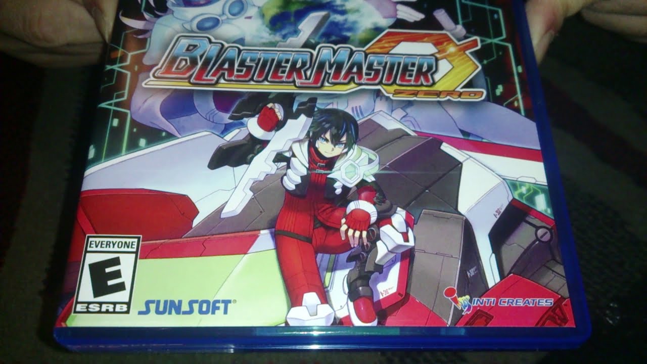 Nostalgamer Unboxing Blaster Master Zero On Sony PlayStation Four PS4 ...