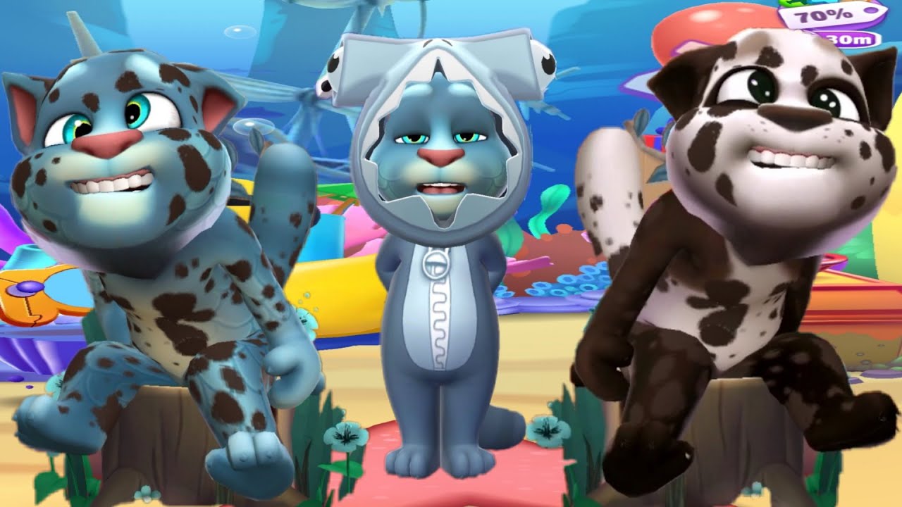 NEW UPDATE💝My Talking Tom 2Toilet Poop🚽Tom 'i's Funny Android Gameplay ...