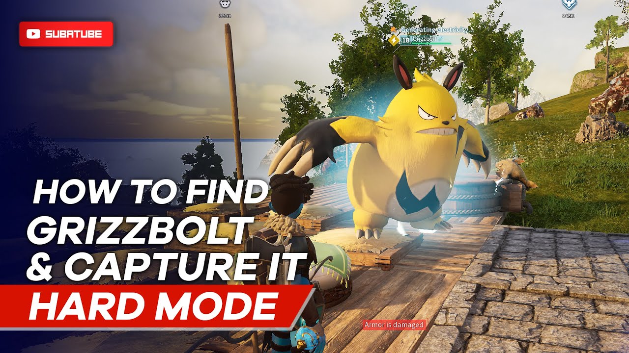 PALWORLD Hard Mode - Grizzbolt Location & How to Capture it - YouTube