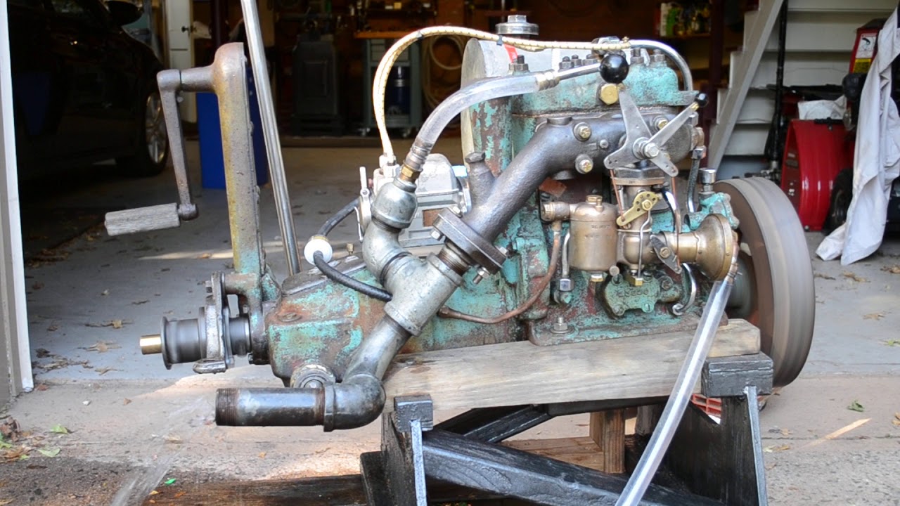 ALBIN MARINE ENGINE - YouTube