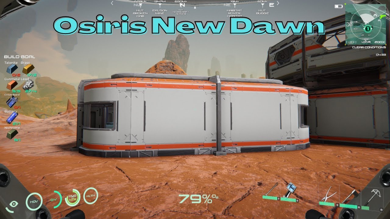 Osiris New Dawn (E-14) Lets build the Barracks - YouTube