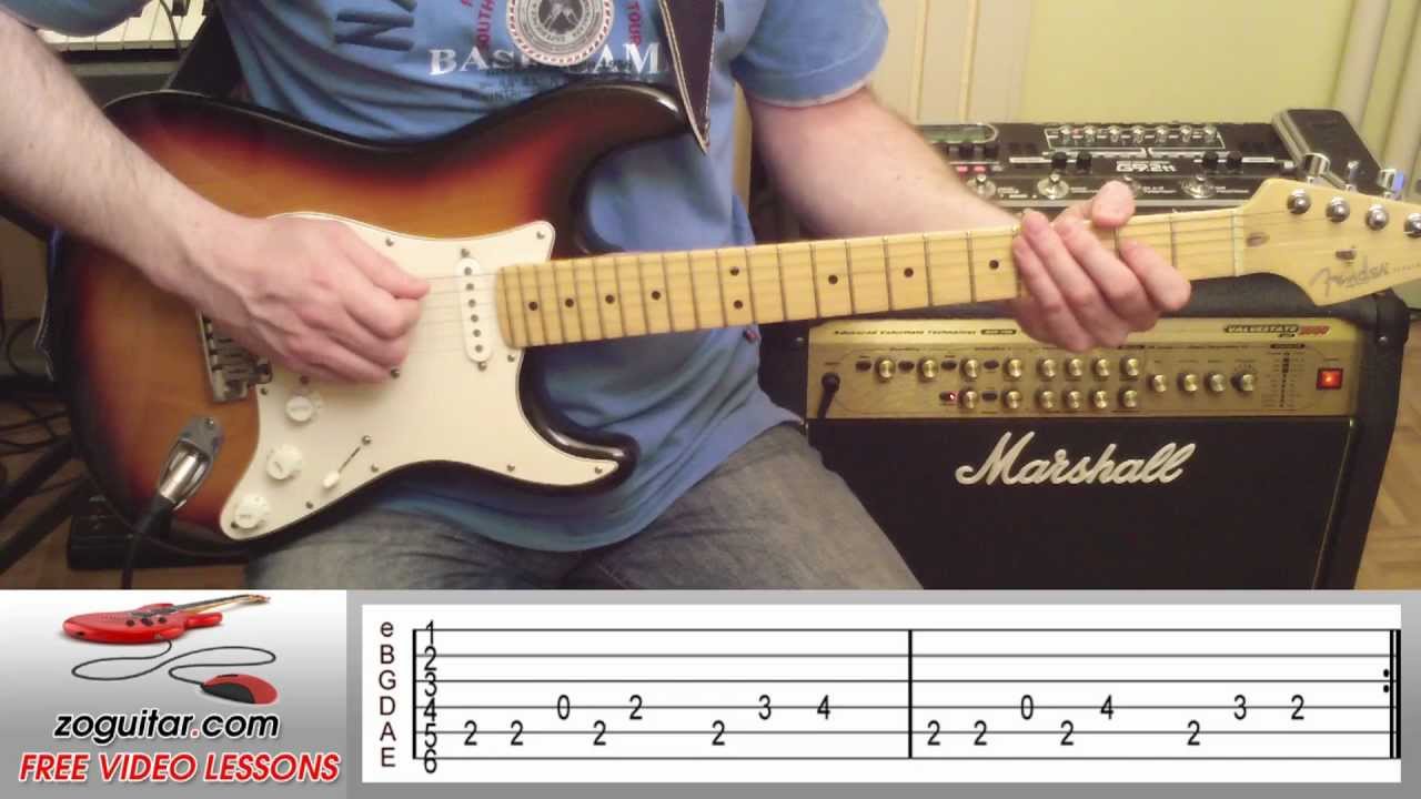 HEY BULLDOG 🎸 THE BEATLES (INTRO RIFF) + TAB - YouTube