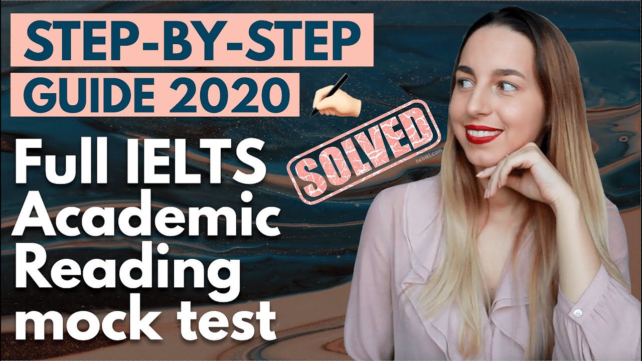 Full IELTS Academic Reading test With Answers | Solved 2019 - YouTube