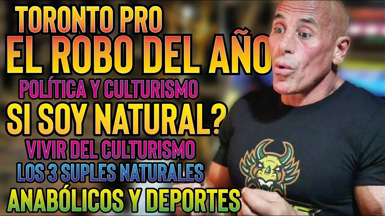 EL ROBO DEL AÑO,VIVIR DEL CULTURISMO, ANABOLICOS Y DEPORTES...Y ALGO ...
