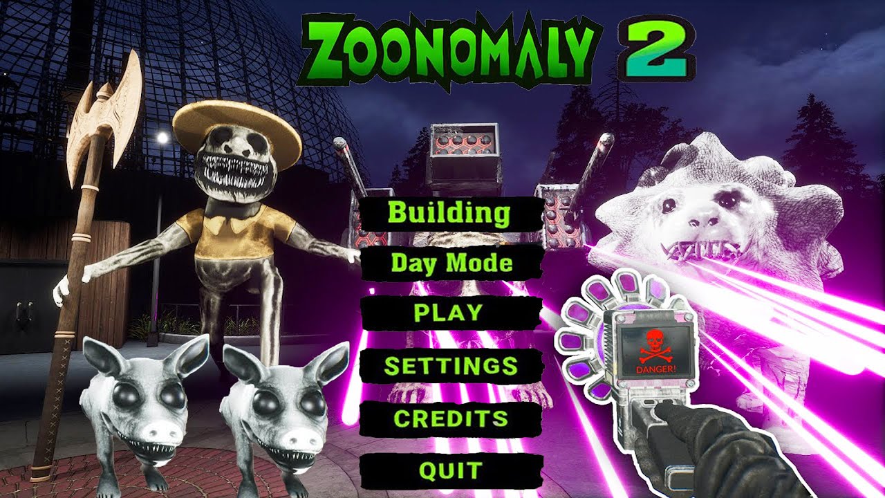 Zoonomaly 2 - New Gun-wielding monster ak zoo guard vs pig and lion ...