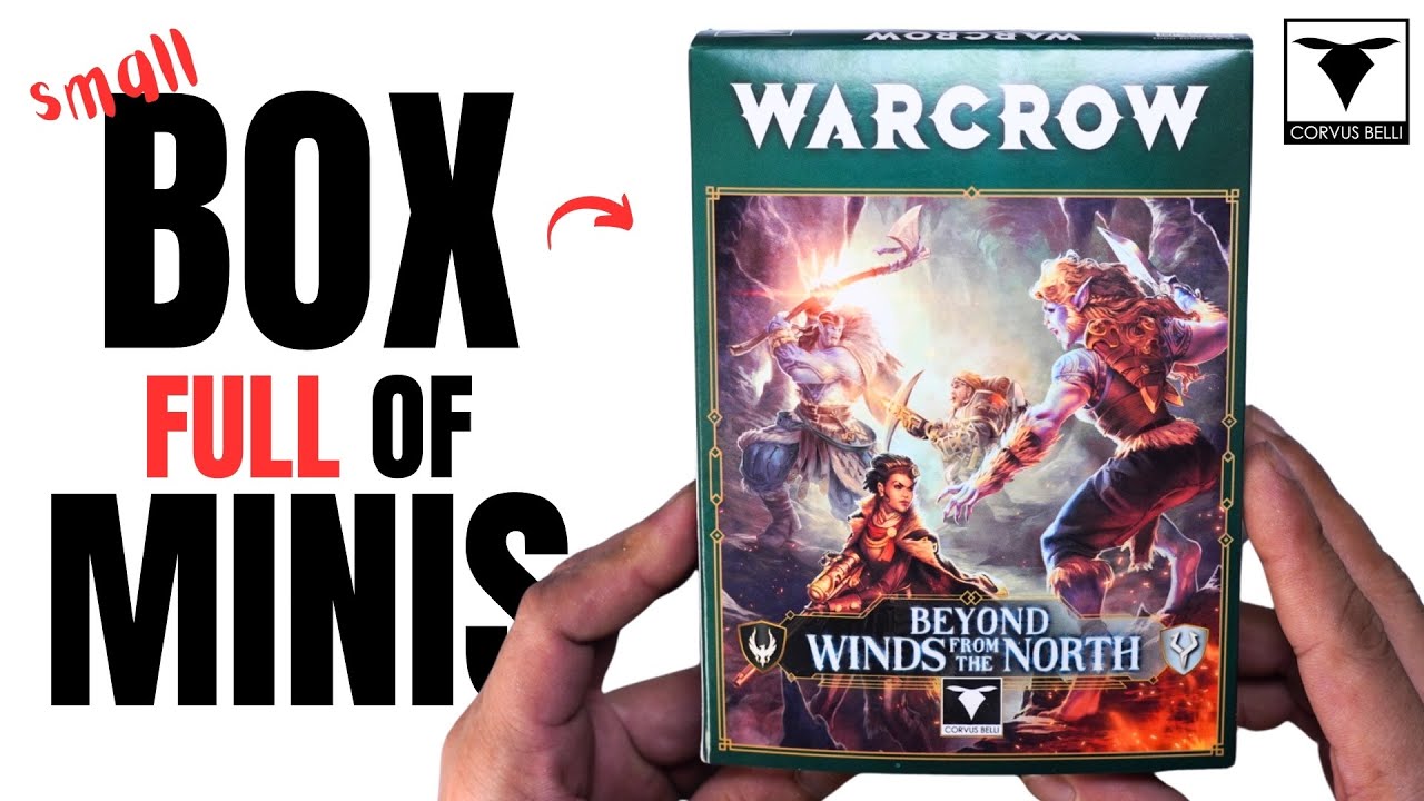 Corvus Belli Warcrow Miniatures UNBOXING & Review - YouTube
