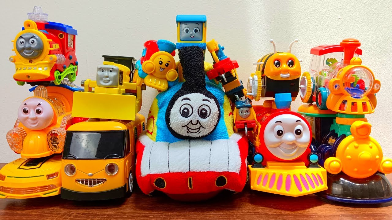 Thomas and friends trains toys all yellow toys kereta wuss episode 33 ...