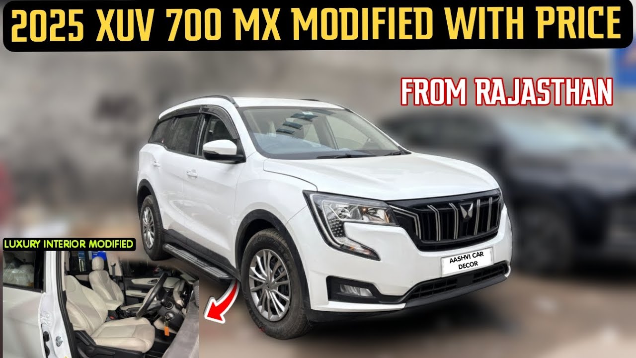 xuv700 mx modified with price Xuv 700 Modification 2025 Xuv700 Genuine ...