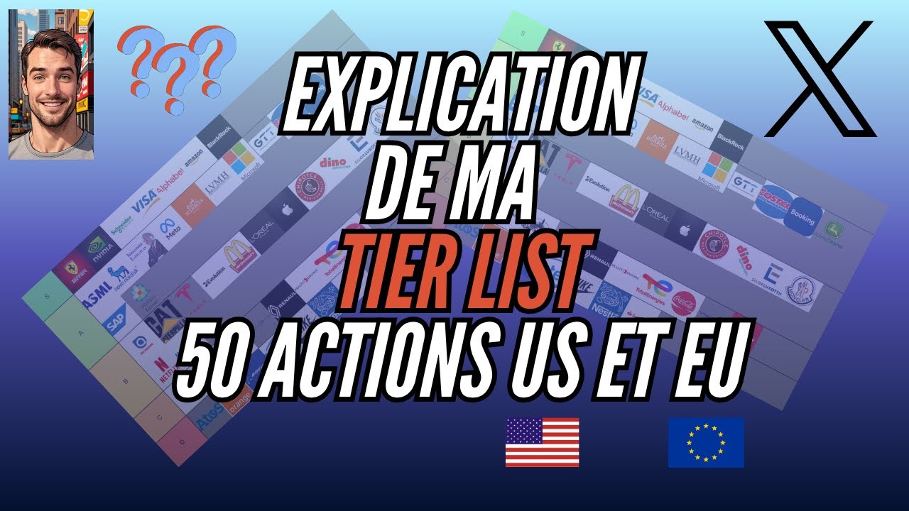 Explication des choix de ma Tier List 50 actions US et EU - YouTube