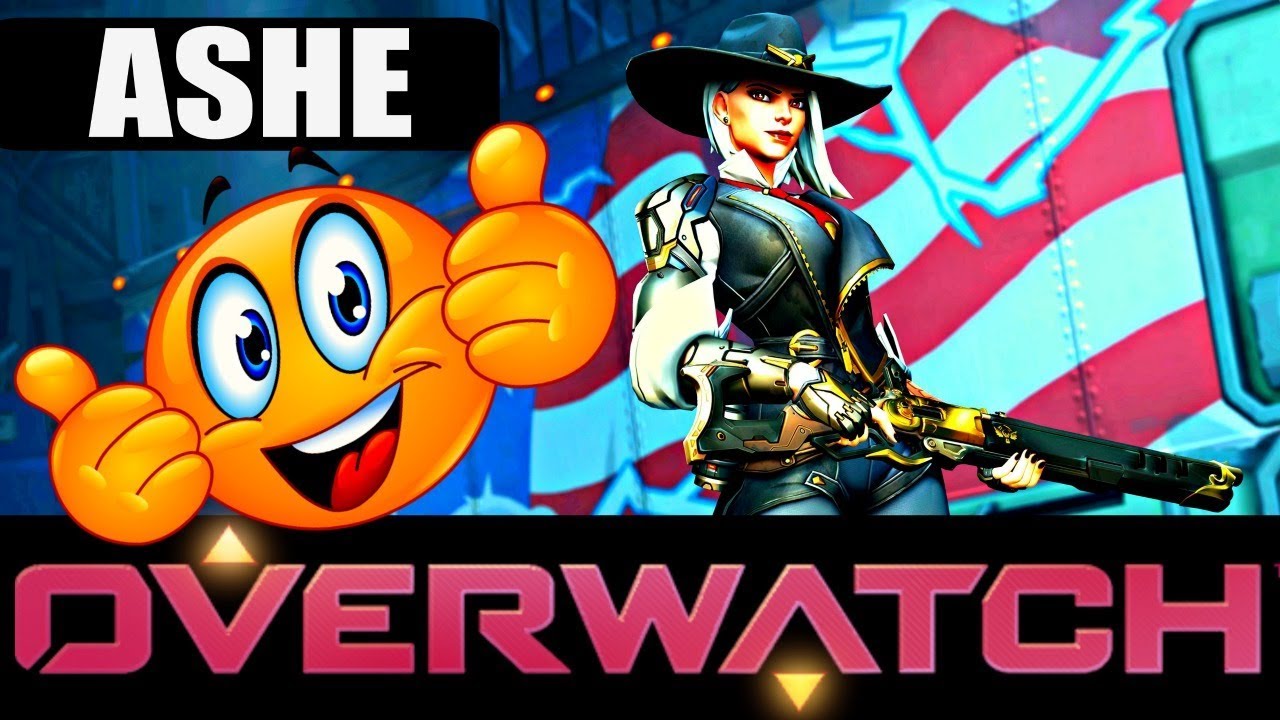[ OVERWATCH ASHE FR ] Skins, tags, emotes, entrées en scène, répliques ...