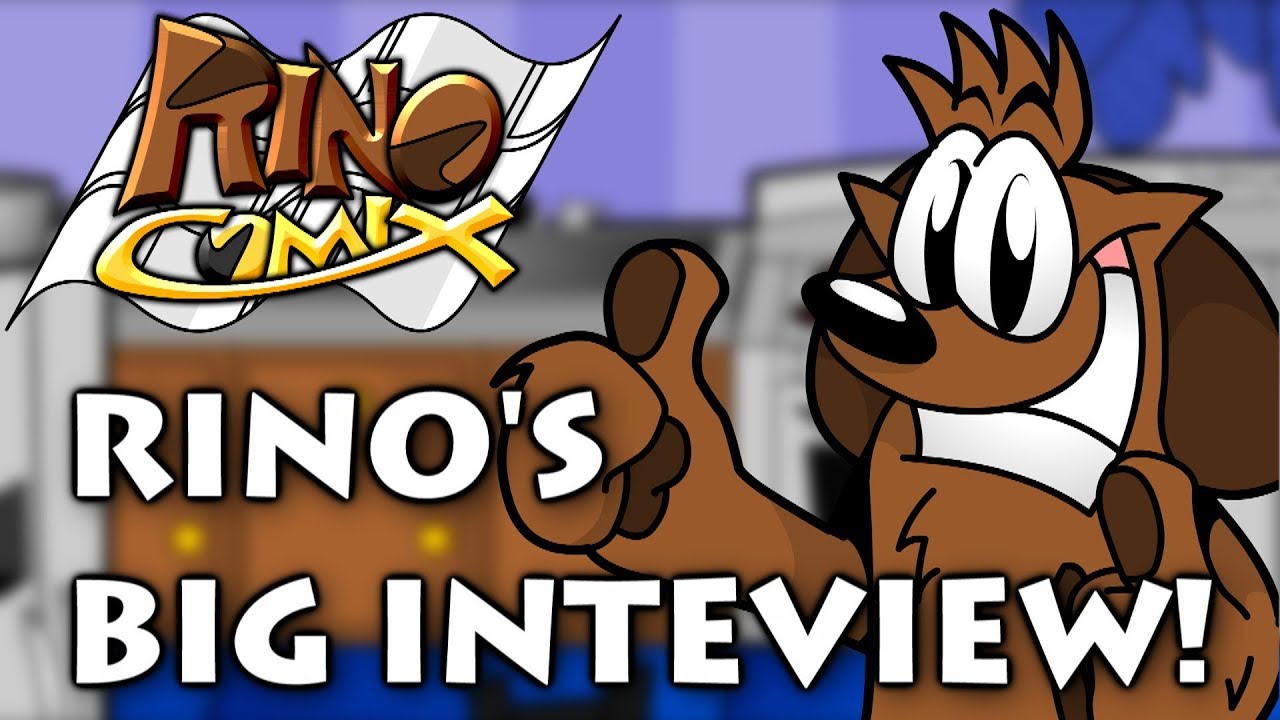RINO COMIX: Rino's Big Interview! - YouTube