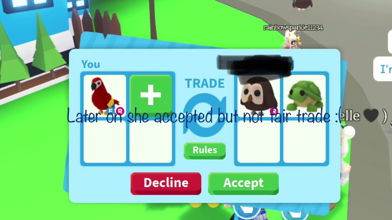 SOME OFFERS I GOT FOR A LEGENDARY Parrot ROBLOX ADOPT ME !!! - YouTube