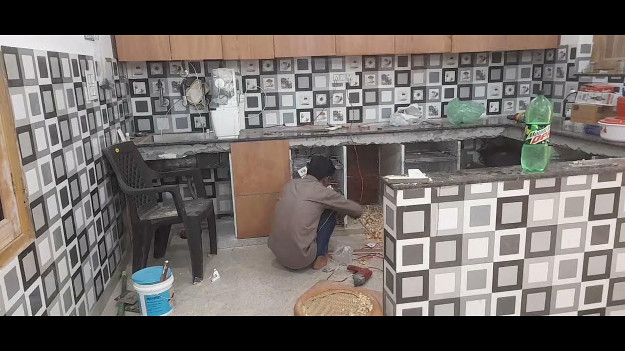 KITCHEN WORK IN PROGRESS.... - YouTube