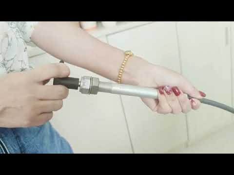 Transmission Control Cable With Black Twist Lock T Handle - YouTube