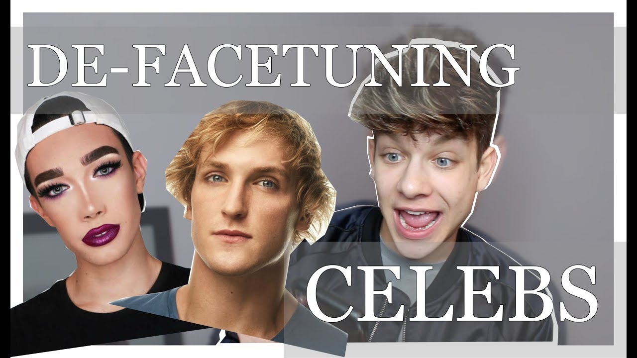 DE-FACETUNING INSTAGRAM CELEBRITIES - YouTube